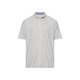 Camel Active Herren Camel Active Kurzarmhemd mit Button-Down-Kragen grau XXL, N-Gr