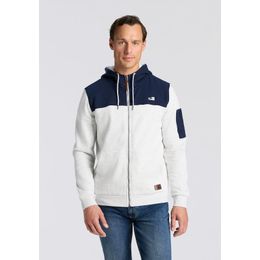 OCEAN SPORTSWEAR Herren Sweatjacke Innen weich angeraut wei&szlig; S (44/46)