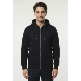 Gant Herren Kapuzensweatjacke &raquo;TONAL SHIELD FULL ZIP&laquo; Sweatjacke, regular fit schwarz M