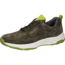 Waldl&auml;ufer Waldl&auml;ufer Herren Sneaker &raquo;H-TOM&laquo; Schn&uuml;rschuh, Komfortschuh in bequemer Schuhweite H (= sehr weit) gr&uuml;n 9,5 (44)
