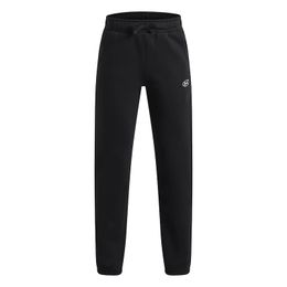 Under Armour Herren Jogginghose &raquo;UA B RIVAL FLEECE JOGGER&laquo; f&uuml;r Jugendliche, normal-weite Passform, lange Hose schwarz S, N-Gr