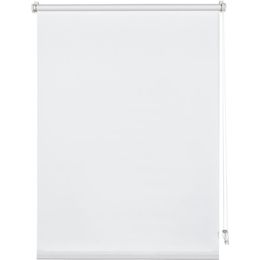 Gardinia Seitenzugrollo &raquo;Uni Klemmrollo&laquo; Lichtschutz Sichtschutz mit Bohren/ohne Bohren freih&auml;ngend Schraubmontage m&ouml;glich wei&szlig; Polyester 150cm, 