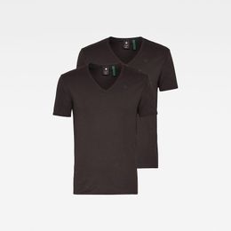 G-Star Raw G-Star Herren G-STAR T-Shirt &raquo;Base V 2-Pack&laquo; Packung, 2 Stk. im 2er-Pack schwarz XXL