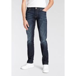 Bruno Banani Herren Comfort-fit-Jeans &raquo;Floyd&laquo; gerade Beinform, mit Eingrifftaschen, niedrige Leibh&ouml;he blau 40, L&auml;nge 34