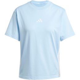 Adidas 3S T-Shirt Damen - Gr&ouml;&szlig;e M - blau