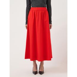 Y.A.S Damen Maxirock &raquo;YASCOLEA HW ANKLE SKIRT S. NOOS&laquo; rot 36