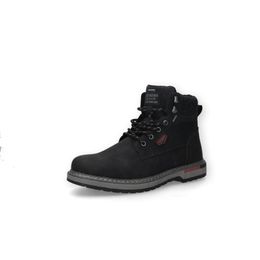 Dockers by Gerli Herren Dockers by Gerli Schn&uuml;rboots Schn&uuml;rstiefelette, Workerboots mit Rei&szlig;verschluss 42