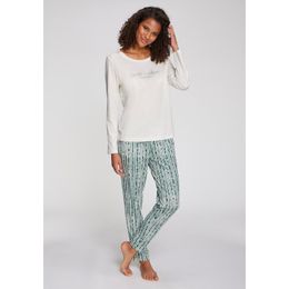 Vivance Dreams By Lascana Damen Vivance Dreams by Lascana Pyjama Set, 2 tlg. Mit sch&ouml;nem Muster 36/38