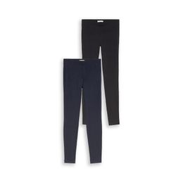 Tom Tailor M&auml;dchen Tom Tailor Leggings 2er Pack Stretch-Leggins / f&uuml;r Kids schwarz 158, N-Gr