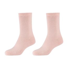 Camano Damen Socken &raquo;warm & cozy&laquo; 2 Paar tlg. CREW SOCKS rosa 39-42