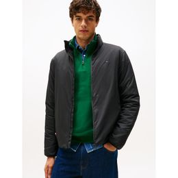 Tommy Hilfiger Herren Blouson &raquo;LIGHTWEIGHT&laquo; Freizeitjacke, &Uuml;bergangsjacke mit Stehkragen schwarz S