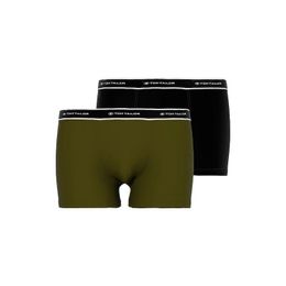 Tom Tailor Herren Tom Tailor Boxershorts &raquo;Kentucky&laquo; Packung, weich, bequem, basic, eng, atmungsaktiv, Logobund, Baumwollmix gr&uuml;n 5M