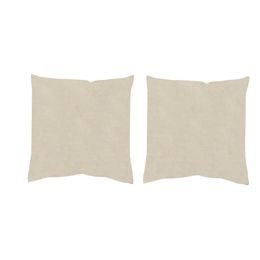 Home Wohnideen Dekokissen &raquo;ELMER 2ER PACK MIT F&Uuml;LLUNG&laquo; grau Polyester B/L: 40cm x 40cm, 2 Stk.