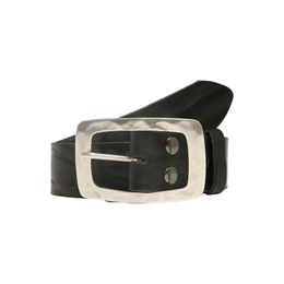 Rettungsring G&uuml;rtel Herren Lederg&uuml;rtel schwarz 120