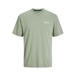 Jack & Jones Jack & Jones T-Shirt 'JJBeau' Herren Gr&ouml;&szlig;e XXXL hellgr&uuml;n / wei&szlig;