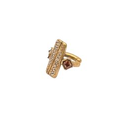 YParis Earrings 'KIBA VG' female size 3 x 1.5 cm Gold