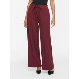 Vila Damen Schlupfhose &raquo;VICLUA HW WIDE PANTS-NOOS&laquo; Materialmix rot L (40), N-Gr