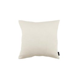 HOMING Dekokissen &raquo;Pinto&laquo; Pflegeleicht wei&szlig; Baumwolle, Polyester B/L: 48cm x 48cm, 1 Stk.