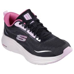 Skechers Damen Sneaker &raquo;VAPOR FOAM-SMOOTH RIDE&laquo; , Trainingsschuh, Schn&uuml;rschuh in veganer Verarbeitung schwarz 35