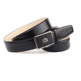 Anthoni Crown Herren Lederg&uuml;rtel schwarz 115