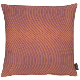 Apelt Dekokissen &raquo;2913&laquo; Kissenh&uuml;lle ohne F&uuml;llung, 1 St&uuml;ck rot Kunstfaser B/L: 49cm x 49cm, 1 Stk.