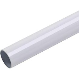 Liedeco Gardinenstange &raquo;Power&laquo; &Oslash; 20 mm 1 l&auml;ufig-l&auml;ufig Fixma&szlig; wei&szlig; Metall B/L: 240cm &Oslash; 20mm, 1 l&auml;ufig