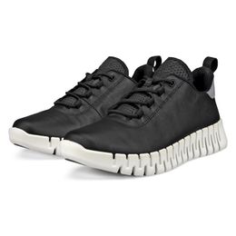 Ecco Damen Slip-On Sneaker &raquo;GRUUV W&laquo; Freizeitschuh, Halbschuh, Slipper mit ergonomischer Fluidform Sohle schwarz 35