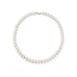 Firetti Damen Perlenkette &raquo;Schmuck Geschenk Halsschmuck Halskette Perle&laquo; Made in Germany - mit S&uuml;&szlig;wasserzuchtperle bunt 4, Perlen Silber 925 (