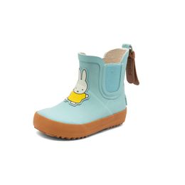 bisgaard Gummistiefel 'Miffy x bisgaard' Jungen Gr&ouml;&szlig;e 24 hellblau / gelb / schwarz / wei&szlig;
