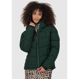 alife and kickin Alife & Kickin Damen Steppjacke &raquo;JUANAAK A&laquo; mit Kapuze Pufferjacke mit ultraleichter Wattierung und hoher W&auml;rmeleistung gr&uuml;n XXL (44/46)