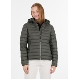 Ragwear Damen Steppjacke &raquo;BOBIE&laquo; mit Kapuze gr&uuml;n XS
