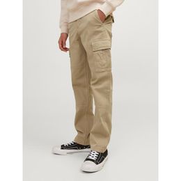 Jack & Jones Jack & Jones Junior Jungen Cargohose &raquo;JPSTKANE JJHARLOW CARGO NOOS JNR&laquo; beige 158, N-Gr