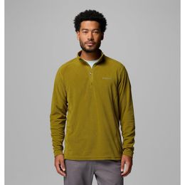 Columbia Herren Fleecepullover &raquo;Klamath Range II Half Zip&laquo;, mit halbem Rei&szlig;verschluss, Langarm, atmungsaktiv, schnell trocknend gr&uuml;n S (46)