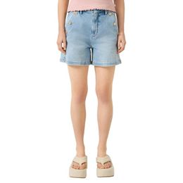 Qs Damen QS Shorts Sommer-Jeans-Shorts mit Zierkn&ouml;pfen 38, N-Gr