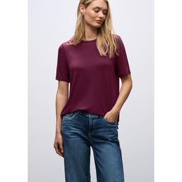 Street One Damen Street One Kurzarmshirt mit Chiffon-Detail 42