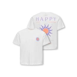 Kids Only M&auml;dchen KIDS Only T-Shirt &raquo;KOGVERA S/S TOP CS ZA JRS&laquo; wei&szlig; 134/140