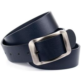 Anthoni Crown Herren Lederg&uuml;rtel blau 95
