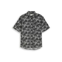 Tom Tailor Denim Button Up Shirt male size M Grey / Black