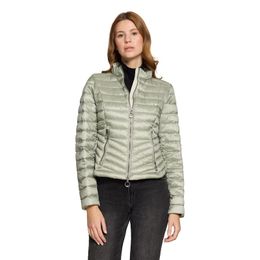 Gil Bret Damen Steppjacke mit Stehkragen gr&uuml;n 38