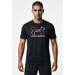 Under Armour Herren T-Shirt &raquo;UA GL FOUNDATION UPDATE SS&laquo; mit eingefasster Kante am Rundhalsausschnitt, pflegeleicht schwarz S