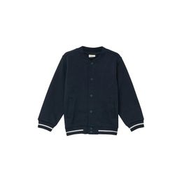 s.Oliver Junior Jungen s.Oliver Junior Sweatjacke in Blouson-Optik blau 152
