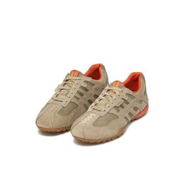 Geox Herren Schn&uuml;rschuh &raquo;U SNAKE ORIGINAL&laquo; , Schn&uuml;rschuh, Freizeitschuh, Trekking Sneaker mit Lederinnensohle beige 46