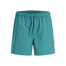 Jack & Jones PlusSize Jack & Jones Plussize Herren Jack & Jones PlusSize Badeshorts &raquo;JPSTMAUI TROPIC SOLID SWIM SHORTS PLS&laquo; Kunstfaser, mit elastischem Bund gr&uuml;n 42, N-Gr