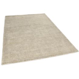 Tom Tailor HOME Teppich &raquo;Groove&laquo; rechteckig 15 mm H&ouml;he modernes Design, edles Farbspiel, ideal im Wohnzimmer & Schlafzimmer beige Viskose, Wolle B : 