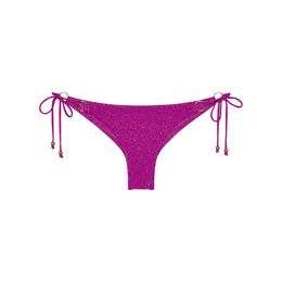 Triumph Damen Bikini-Hose &raquo;Summer Sunset Brazilian&laquo; verstellbare Seitenb&auml;nder mit Metallperlen, Glitzergarn pink 36, N-Gr