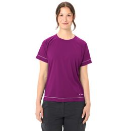 Vaude Damen Vaude Funktionsshirt &raquo;WOMEN'S NEYLAND T-SHIRT II&laquo; Kurzarm, f&uuml;r vielseitige Aktivit&auml;ten, f&uuml;r Sportmode und Outdoormode lila 38