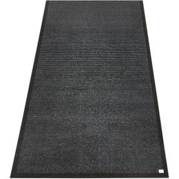 barbara becker Fu&szlig;matte &raquo;Gentle Schmutzfangmatte & L&auml;ufer, Made in Belgium&laquo; rechteckig 7 mm H&ouml;he Schmutzfangteppich, Schmutzmatte, dezentes Streifen Design, waschbar