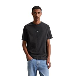 Marc O'Polo Marc O'polo Denim Herren Marc O'Polo DENIM T-Shirt mit Labeling vorne mittig schwarz M