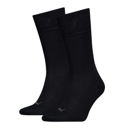 Puma Herren Puma Socken &raquo;Puma MEN CLASSIC PIQUEE SOCK&laquo; 2 Paar, mit komfortablem Bund schwarz 39-42