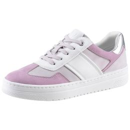 Marco Tozzi Damen Marco Tozzi Plateausneaker , Freizeitschuh, Halbschuh, Schn&uuml;rschuh in veganer Verarbeitung lila 36